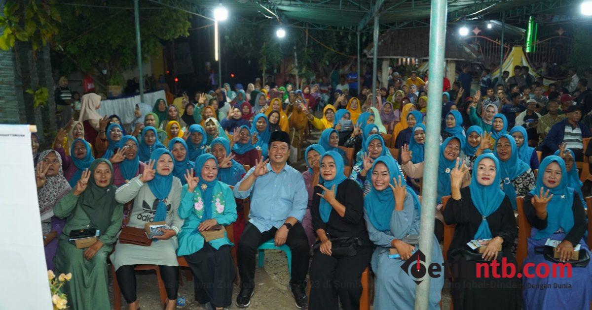 Eks Relawan Zul-Rohmi 2018-2023 di Sumbawa Eksodus Dukung Iqbal-Dinda ...