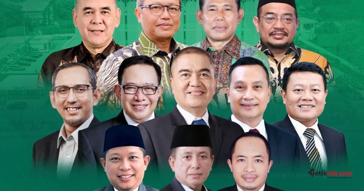 Susunan Lengkap Direksi Bank NTB Syariah - Detik NTB